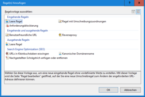 SSL-Weiterleitung (SSL-Redirect) im IIS einrichten (mit URL-Rewrite ...